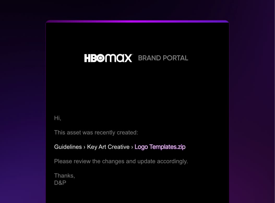 HBO Max Brand Portal, built by Old Friends · Engineering Studio